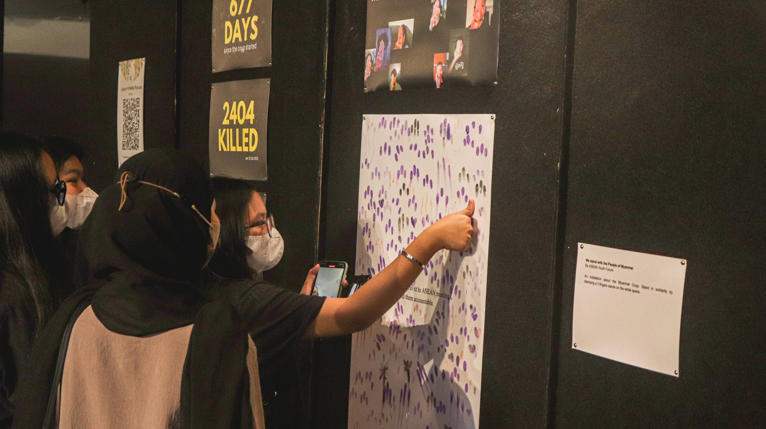 SEA youths express “Grief, Loss and Human Rights” - Visual Rebellion ...